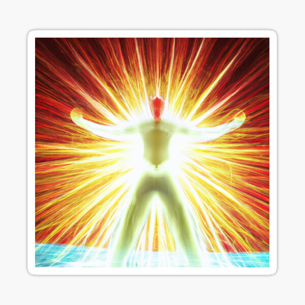 "Emerging energy" Sticker for Sale by elvis3002 | Redbubble