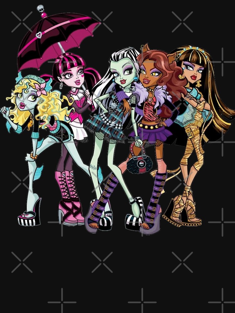 "Monster High Core Characters " T-shirt for Sale by Charmyholiday ...