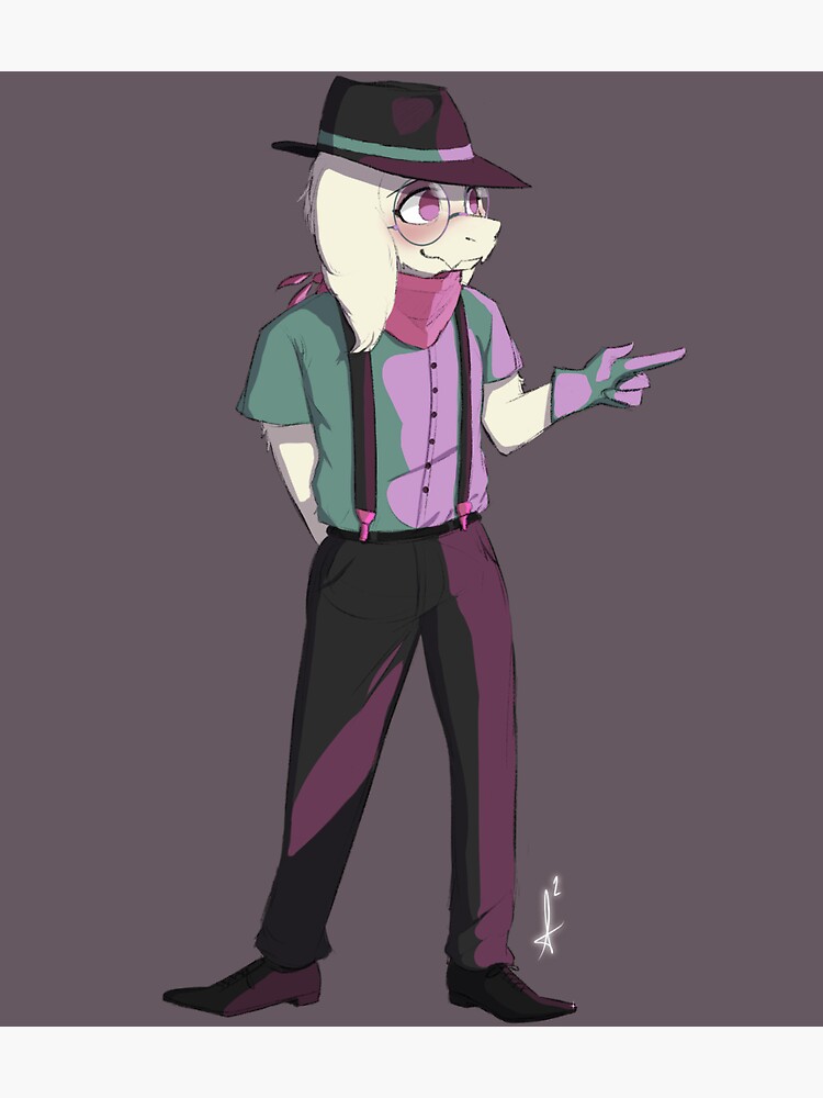 "Such a Dapper Mobster" Sticker for Sale by Simon-Squared | Redbubble