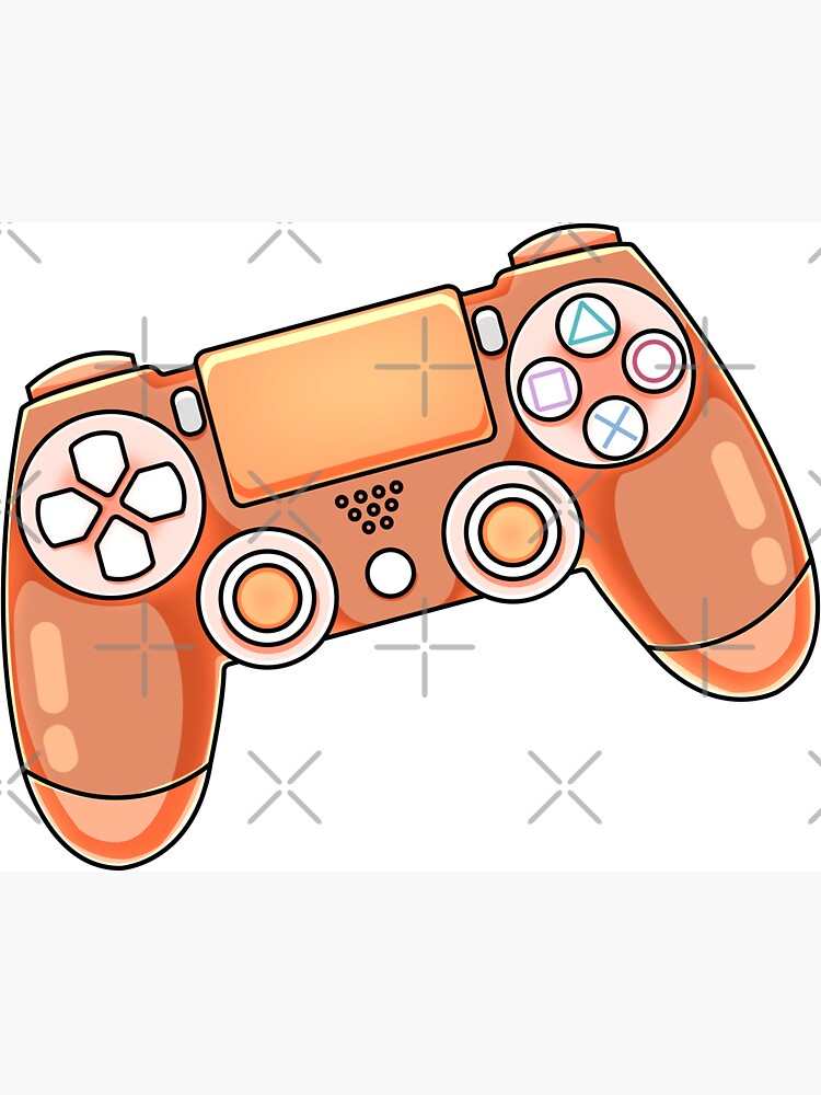Playstation 4 orange controller store