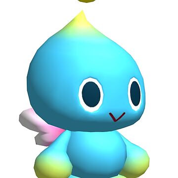 "Cute Chao Sonic the Hedgehog Sticker Phone Case" Art Board Print for ...