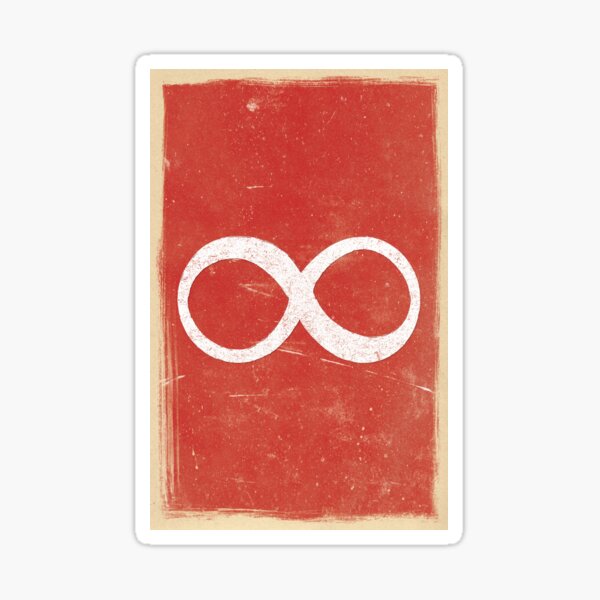 "Infinity" Sticker for Sale by coolmathposters | Redbubble