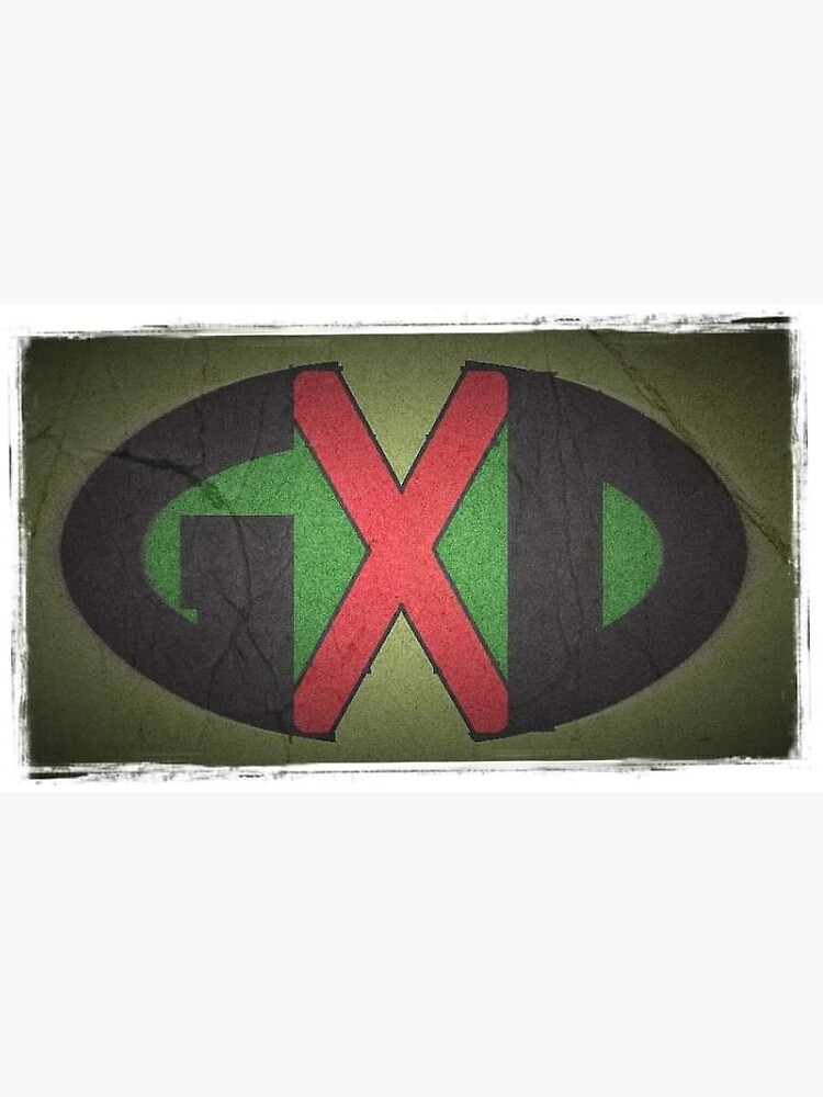 "GXD Logo" Sticker for Sale by GenX-Designs | Redbubble