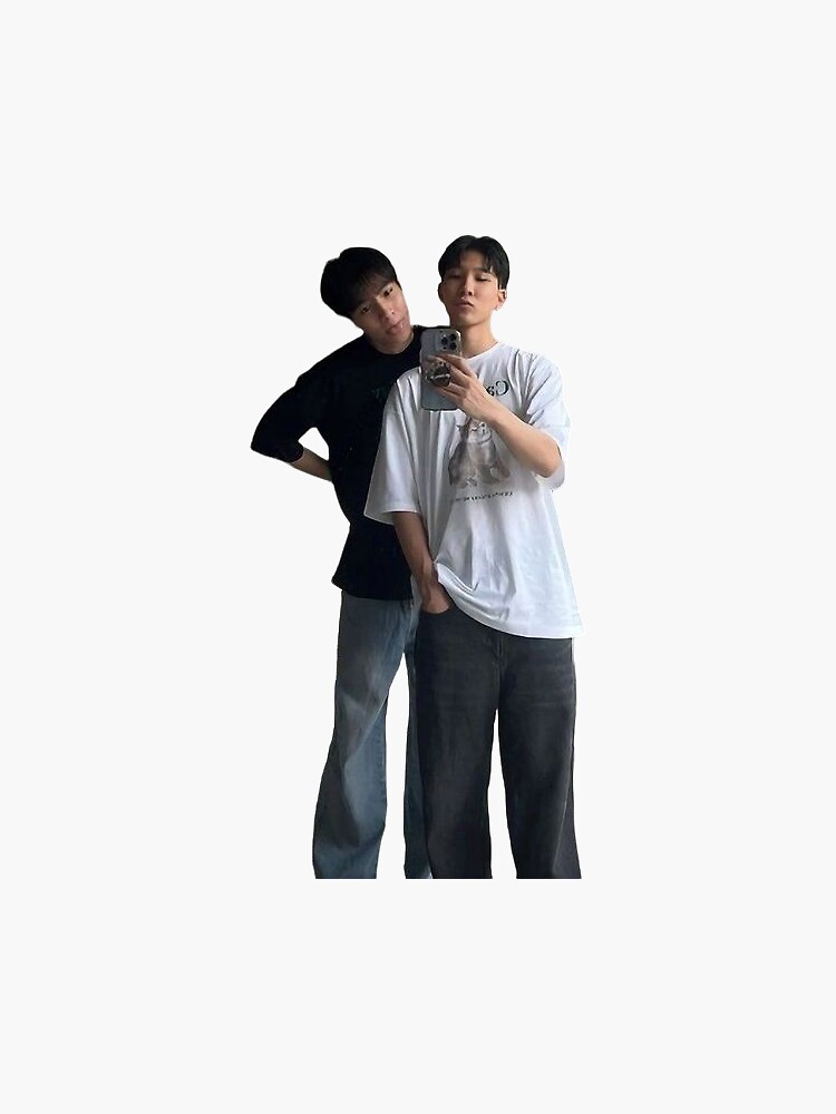 "FirstKhao Mirror Selfie" Sticker for Sale by Blossomjin | Redbubble