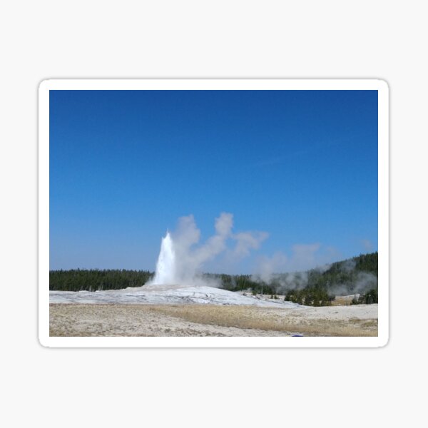 "Old faithful, yellowstone National Park, USA, nature photography ...