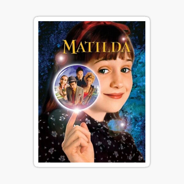 "Matilda Musical" Sticker for Sale by swapshop | Redbubble