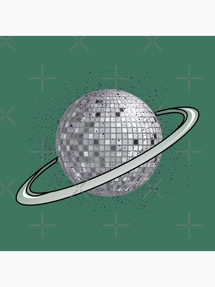 "Planet disco ball in the solar system" Poster for Sale by Thewonderboy ...