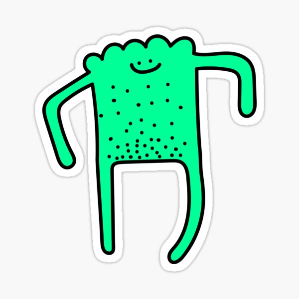 "Space Yeti" Sticker for Sale by blitzcheese | Redbubble