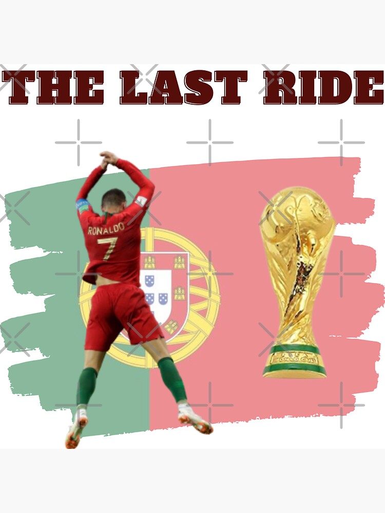 "Cristiano Ronaldo (CR7) The Goat (World Cup the Last Ride) " Sticker ...