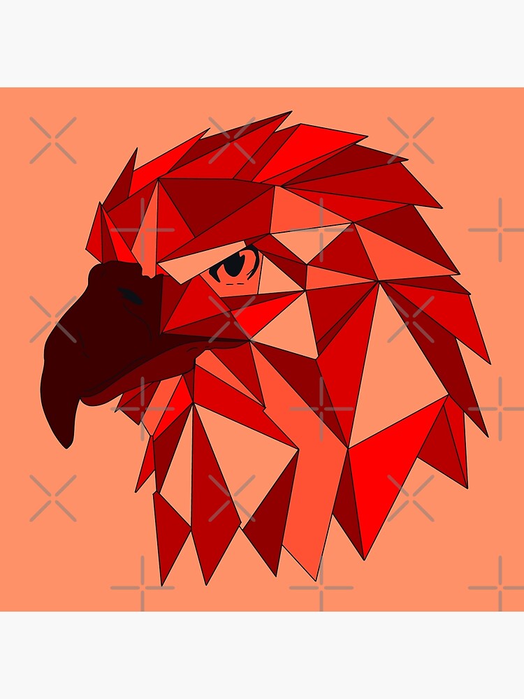 "brave simple modern french Eagle geometric perfect fashionable ...