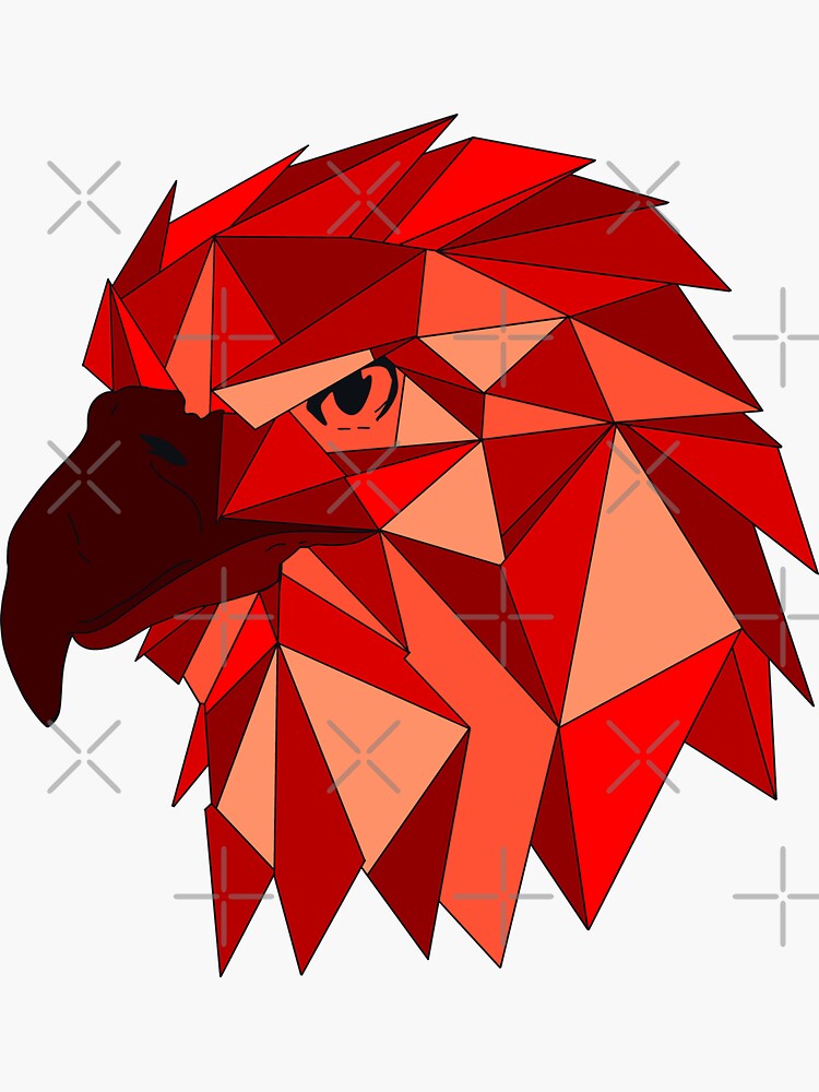 "brave simple modern french Eagle geometric perfect fashionable ...