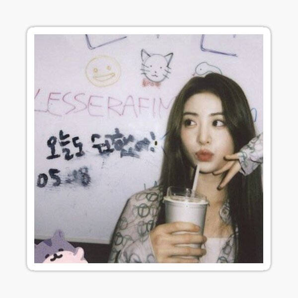 "Le Sserafim " Sticker for Sale by swapshop | Redbubble