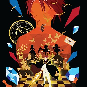 "Battler Negative Space" Sticker for Sale by SwensonaDesigns | Redbubble