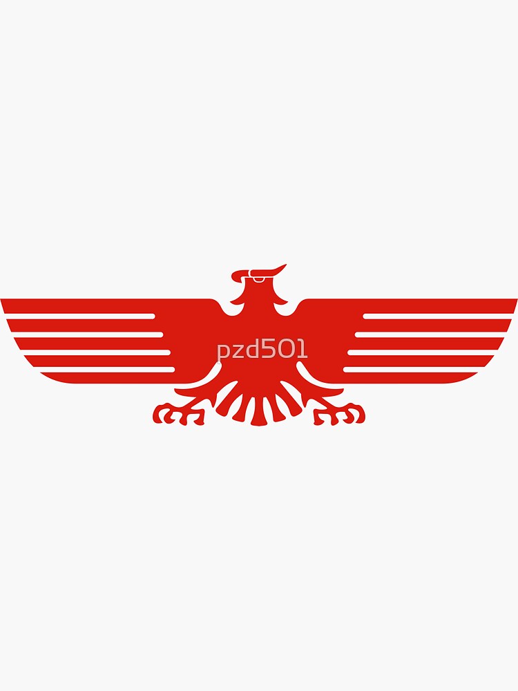 "IJAAF - 64th Sentai Red Eagle - Clean Style " Sticker for Sale by ...
