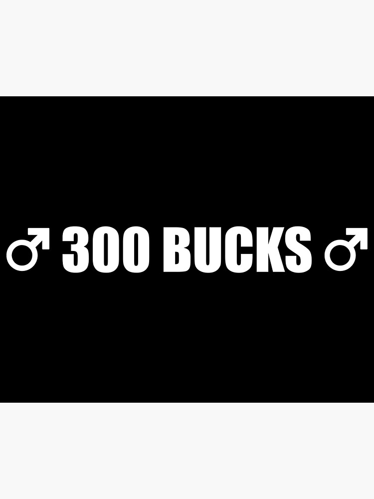 "300 Bucks - Gachi Billy Herrington Meme Design" Poster for Sale by ...