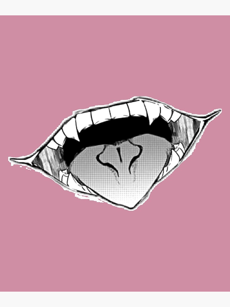 "Sukuna's mouth" Poster for Sale by abdort | Redbubble