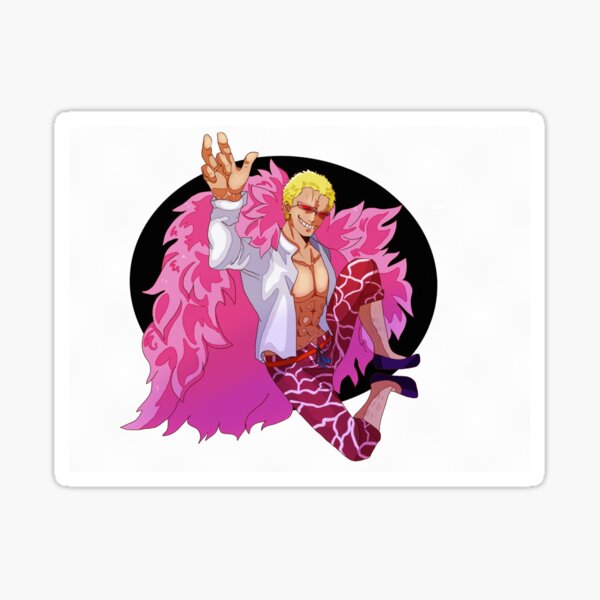 "Don Quixote Doflamingo" Sticker for Sale by Addii02 | Redbubble