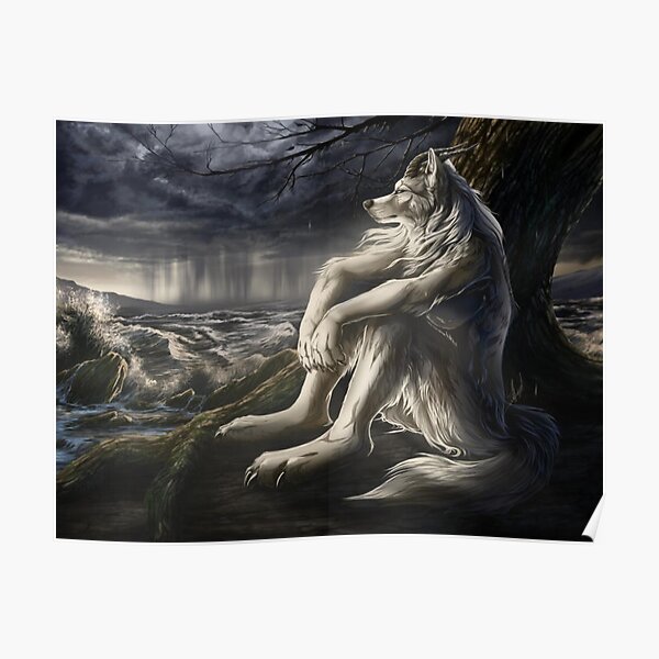 "Werewolf Meme" Poster for Sale by tttatia | Redbubble