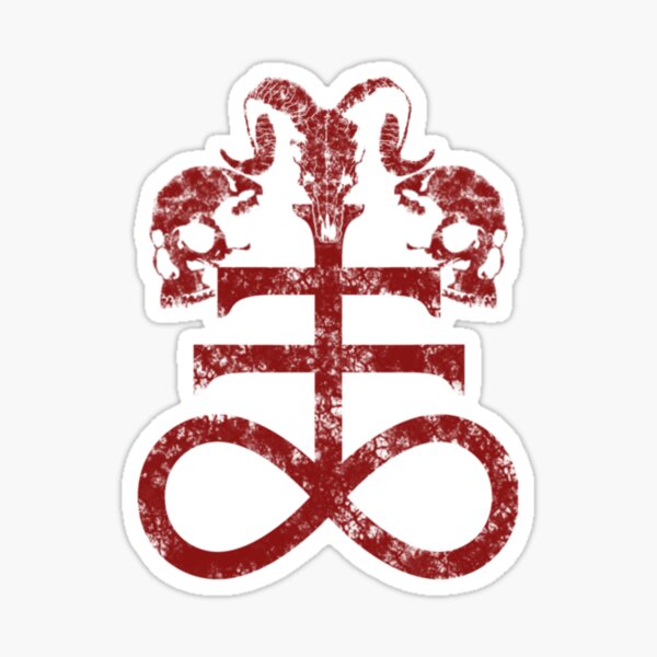 "Leviathan Symbol Dark" Sticker for Sale by Psyonica | Redbubble