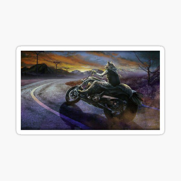 "Werewolf Meme" Sticker for Sale by tttatia | Redbubble