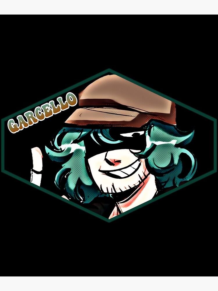 "garcello Fnf happy " Poster for Sale by pryketzoub | Redbubble