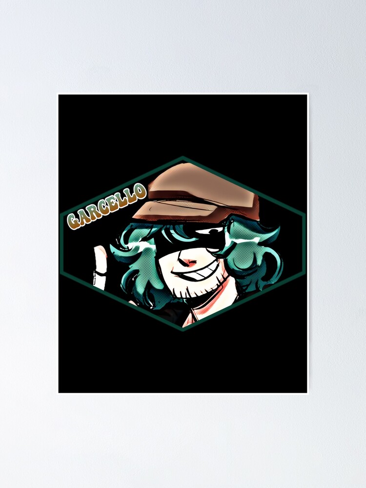 "garcello Fnf happy " Poster for Sale by pryketzoub | Redbubble