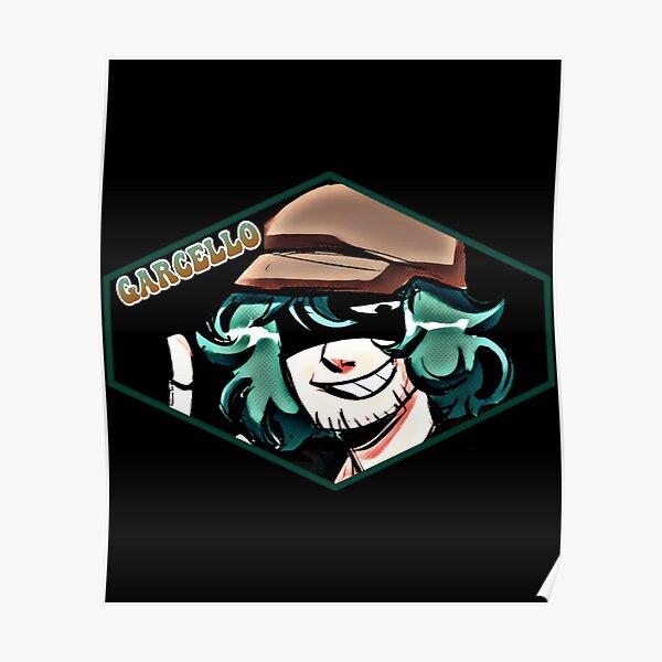 "garcello Fnf happy " Poster for Sale by pryketzoub | Redbubble