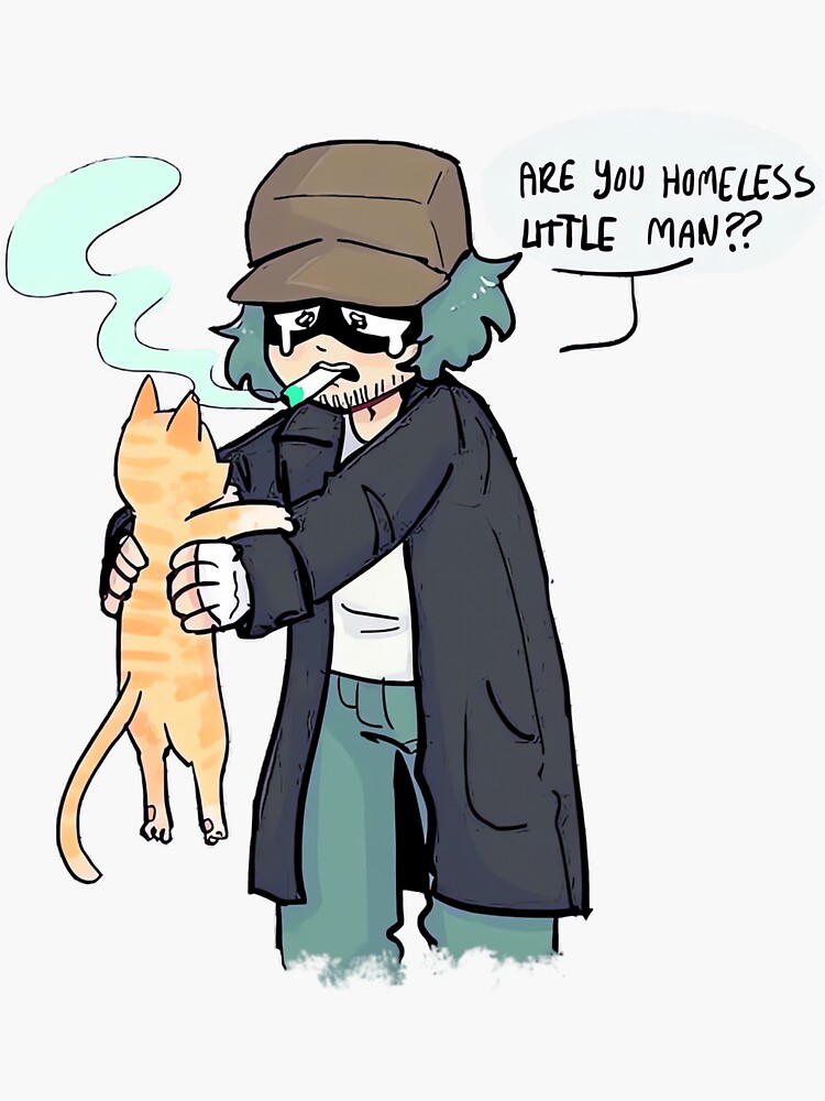 "Garcello fnf mod character T " Sticker for Sale by pryketzoub | Redbubble