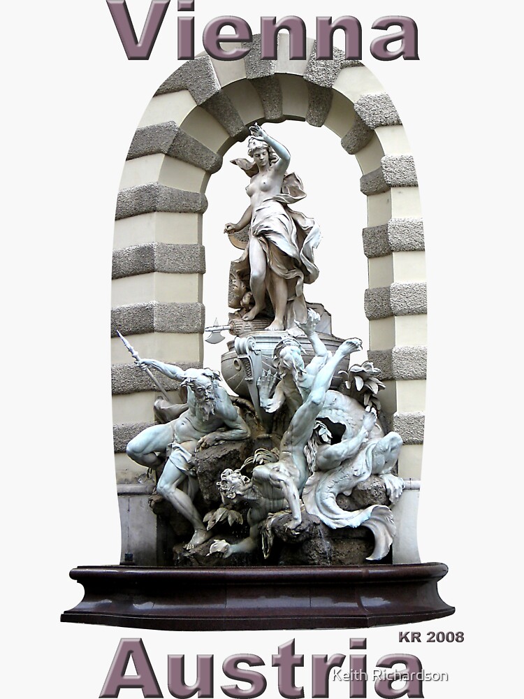 "Viennese Female Warrior" Sticker for Sale by keithcr | Redbubble