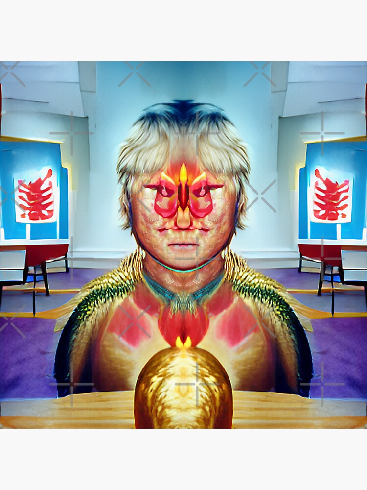 "Dragon Samurai Full" Sticker for Sale by Byterra-Artech | Redbubble