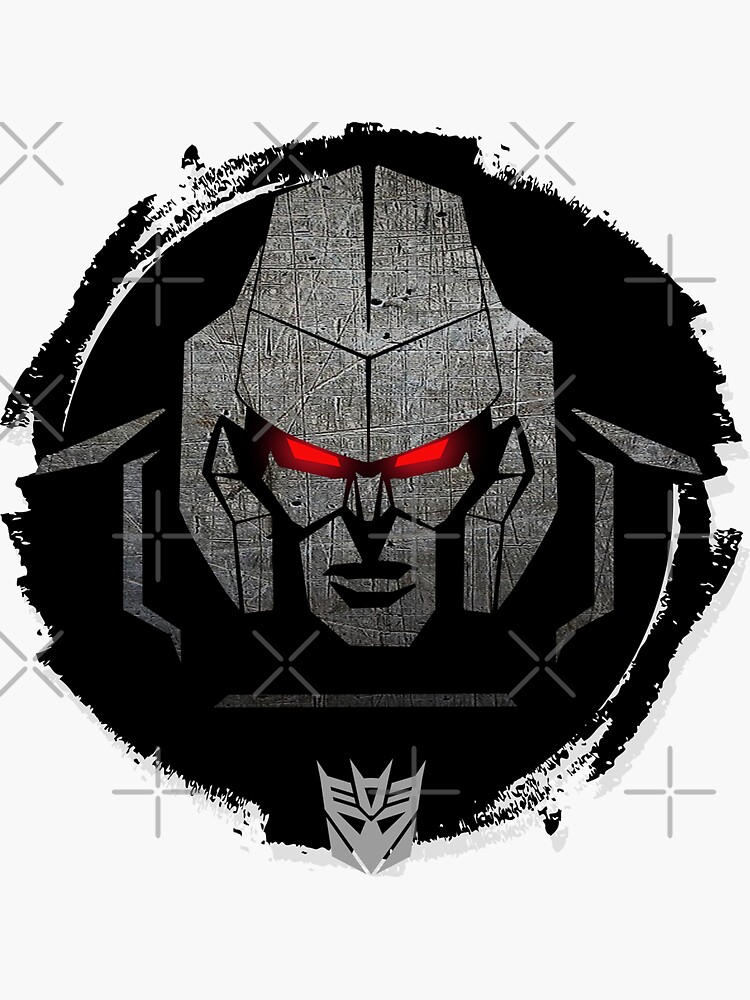 "Megatron" Sticker for Sale by pixvox | Redbubble