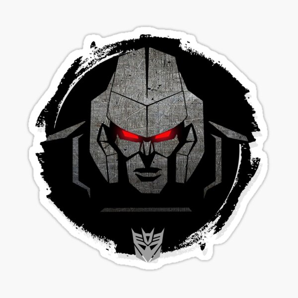 "Megatron" Sticker for Sale by pixvox | Redbubble