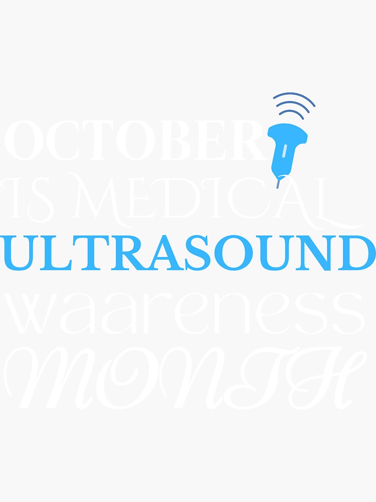 "Ultrasound Tech Gifts For Sonographers" Sticker for Sale by myhoume2 ...