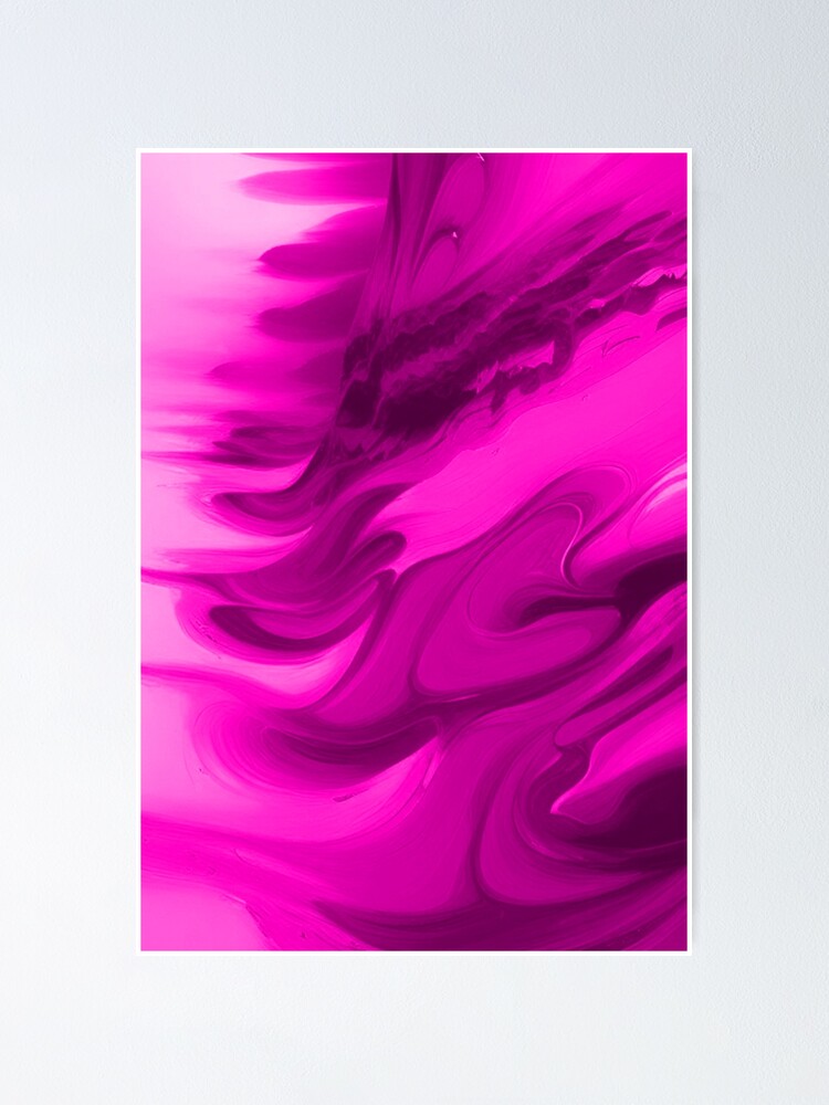 "Pink Perfusion" Poster for Sale by TiltedCode | Redbubble