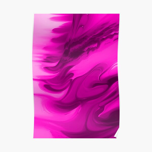 "Pink Perfusion" Poster for Sale by TiltedCode | Redbubble