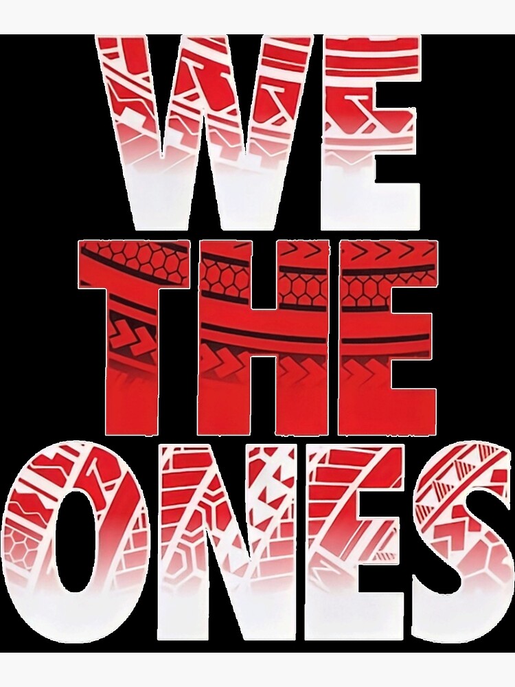 "The Usos We The Ones Tribal " Poster for Sale by Jeaniborne12 | Redbubble