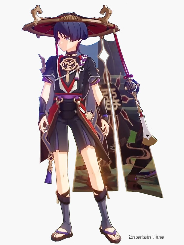 "Scaramouche" Sticker for Sale by xszone | Redbubble