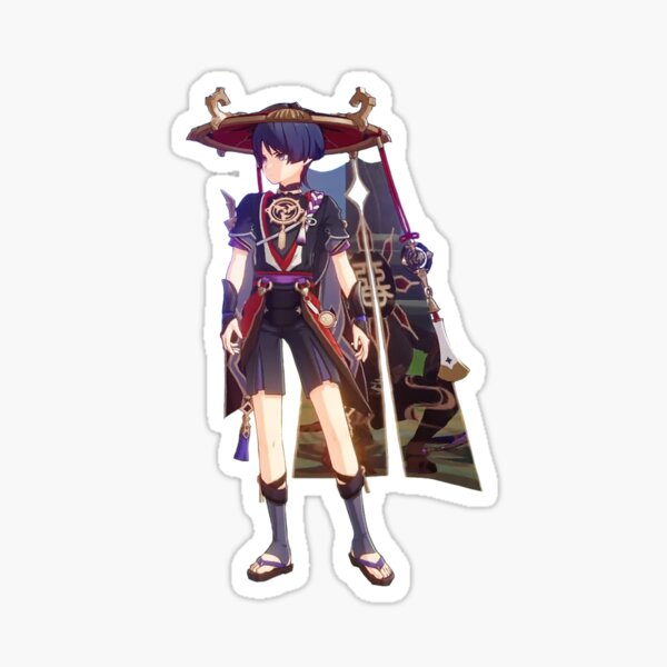 "Scaramouche" Sticker for Sale by xszone | Redbubble