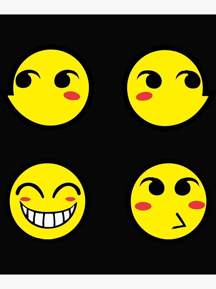 "Ed cowboy bebop smile Radical Smiley Edward face" Art Print for Sale ...