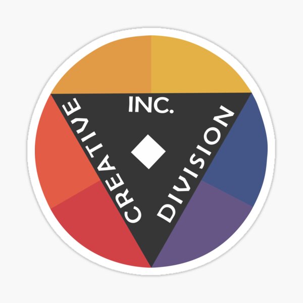 " Creative Division Inc. logo " Sticker for Sale by Creative-Div ...
