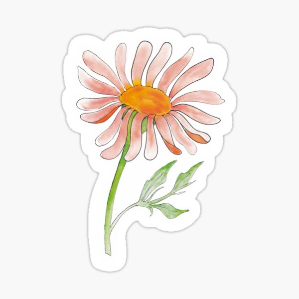 "Dye cut flower sticker " Sticker for Sale by Death-byart | Redbubble