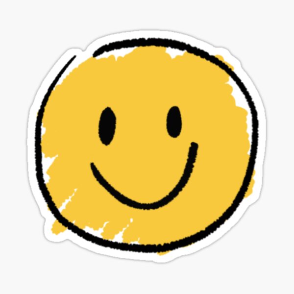 "smile emoji " Sticker for Sale by Purplestore97 | Redbubble