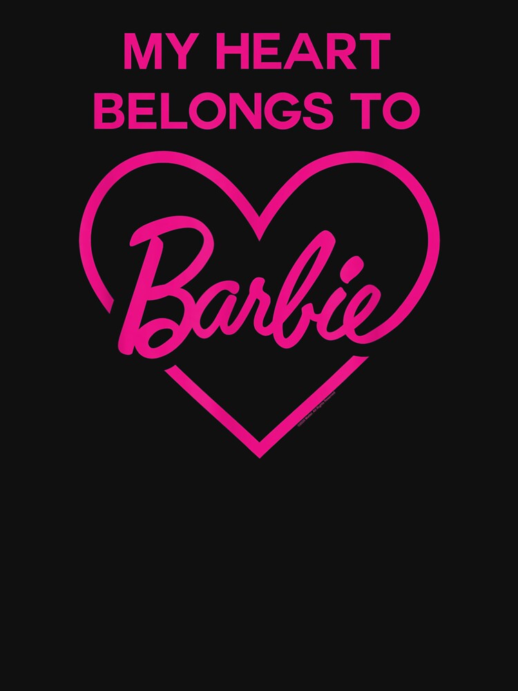 "Barbie: My heart belong to Barbie" T-shirt for Sale by zumiku2 ...