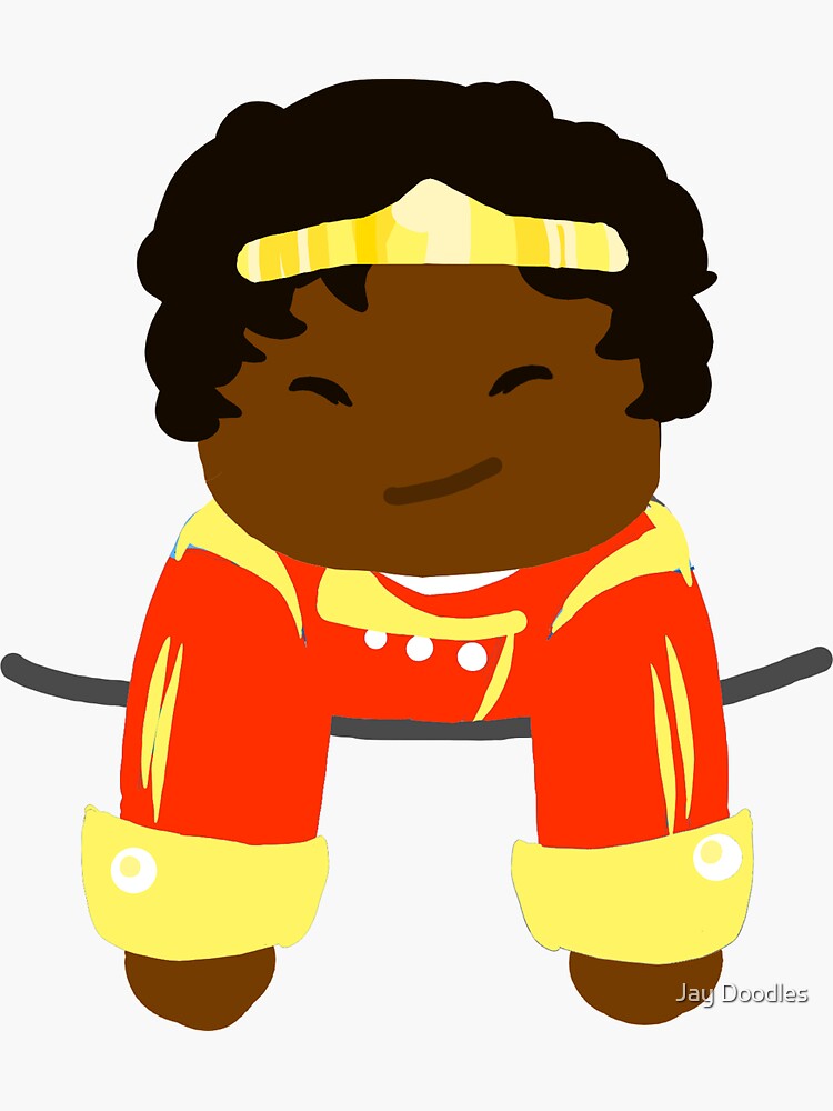 "Rhy Maresh Pocket" Sticker for Sale by jayillustration | Redbubble