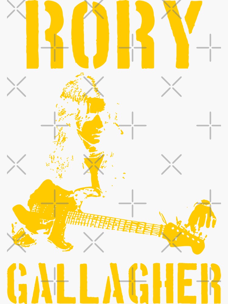 "Lover Gifts Rory Male Gallagher Guitarist Gifts Best Men" Sticker for ...