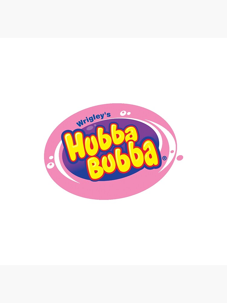 "hubba bubba gum logo" Poster for Sale by baileyaston8 | Redbubble