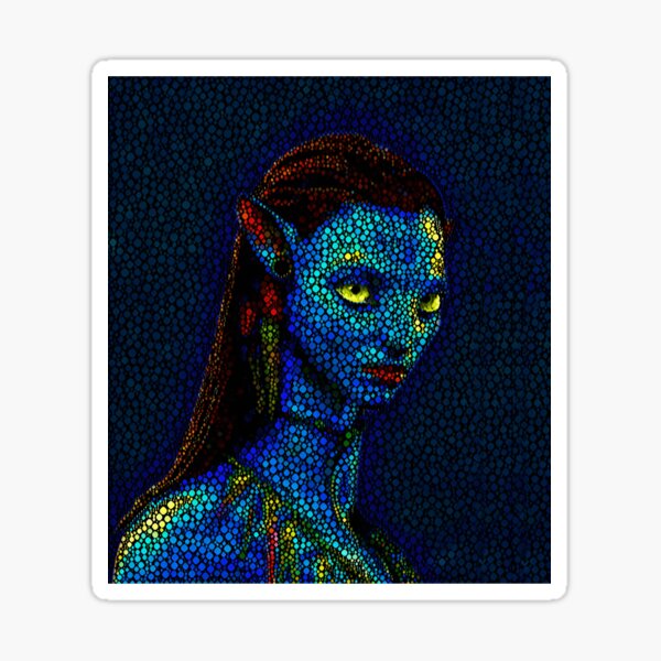 "Neytiri (Avatar) Classic " Sticker for Sale by nkgomodelhif | Redbubble
