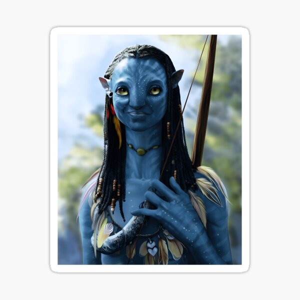 "neytiri avatar 2 Poster Essential " Sticker for Sale by nkgomodelhif ...