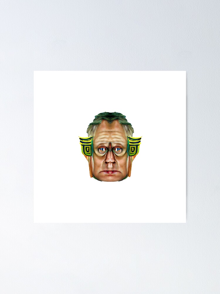 "Mayan Trader Mask" Poster for Sale by Byterra-Artech | Redbubble