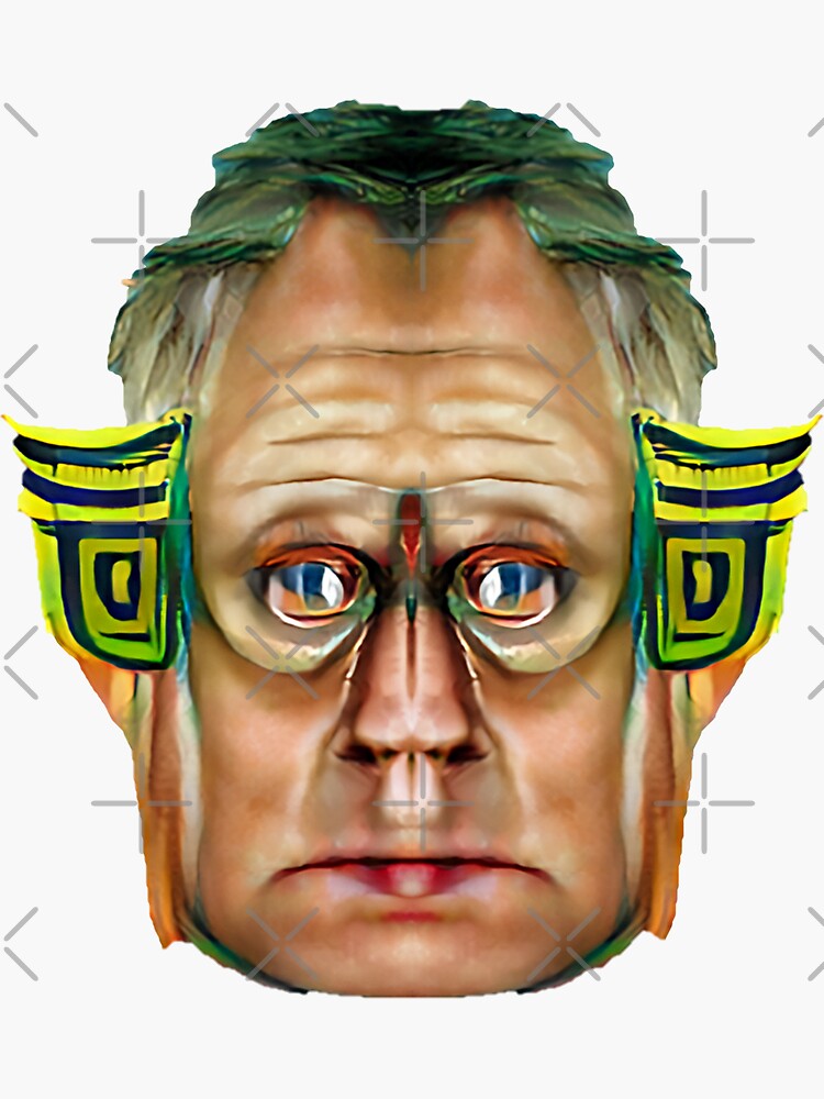 "Mayan Trader Mask" Sticker for Sale by Byterra-Artech | Redbubble
